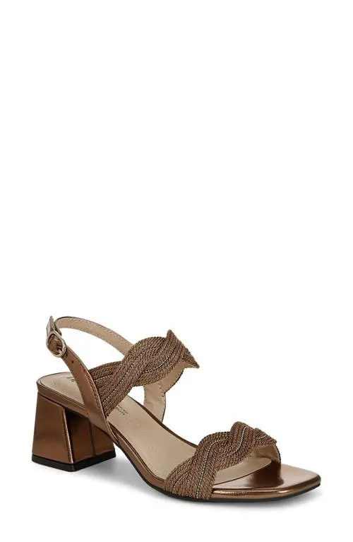 LIFESTRIDE Charnelle Slingback Sandal - Bronze