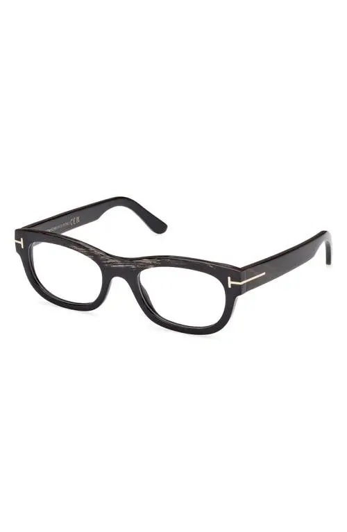 TOM FORD 51mm Rectangular Eyeglasses