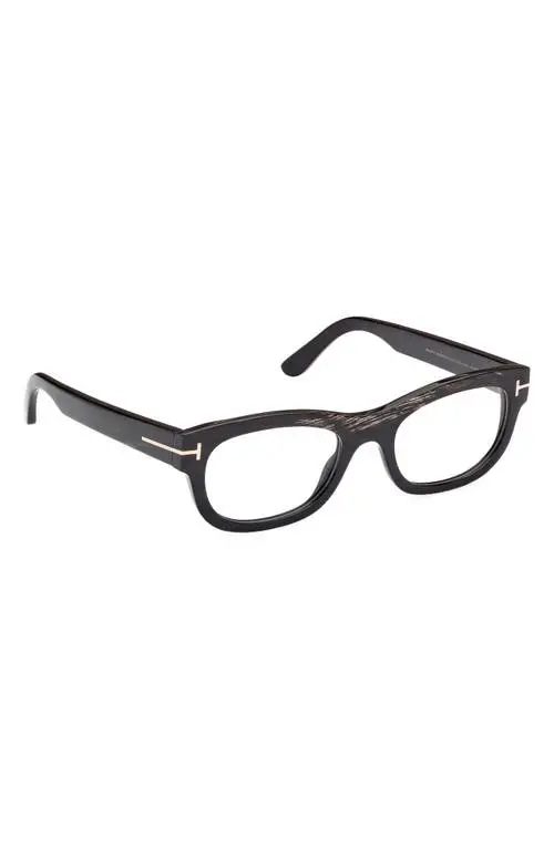 TOM FORD 51mm Rectangular Eyeglasses
