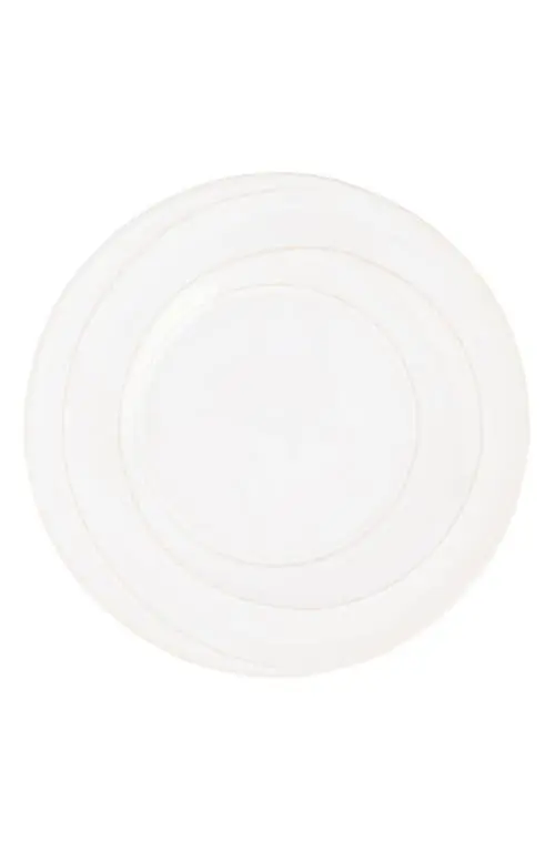VIETRI Luna Canape Plate - White