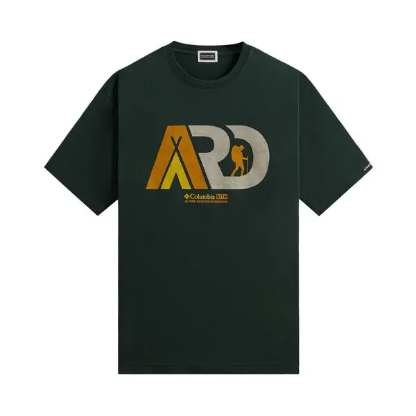 Kith For Columbia Ard Vintage Tee 'stadium - Green