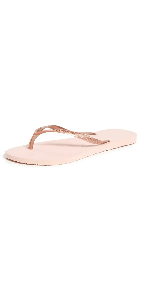 Havaianas Slim Flip Flops - Ballet Rose