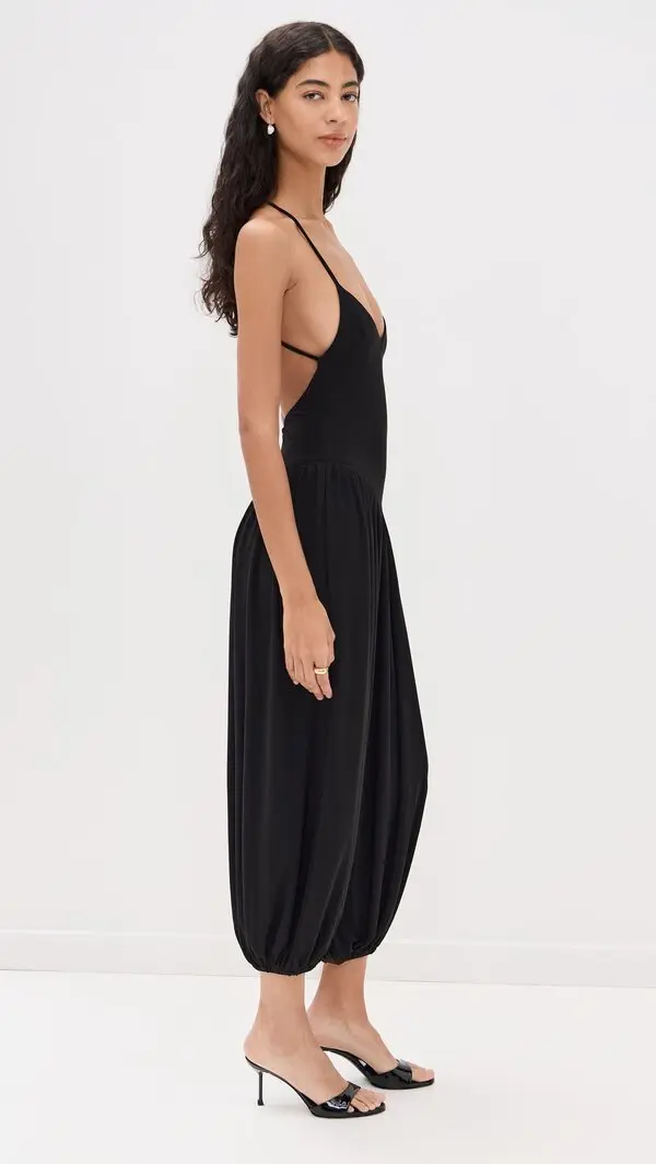 Norma Kamali Kenny Jumpsuit - Black