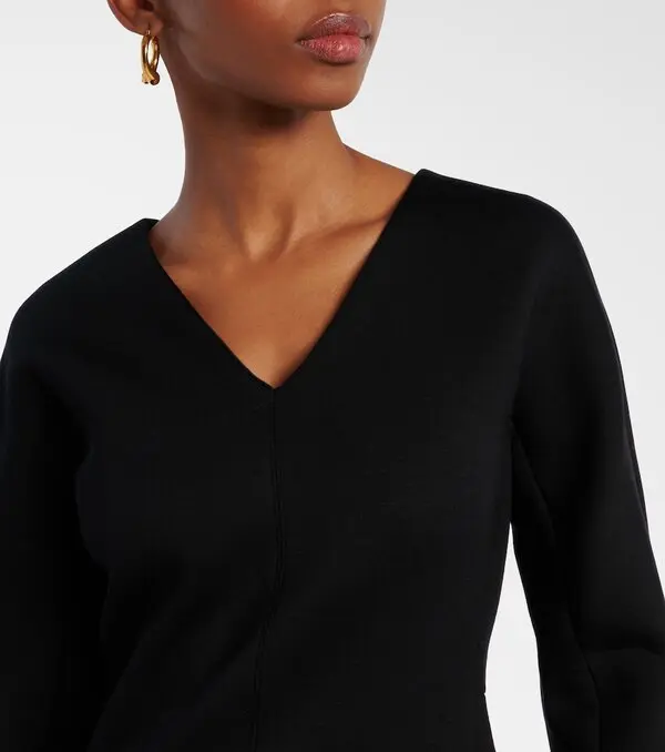 Max Mara Midas Jersey Midi Dress
