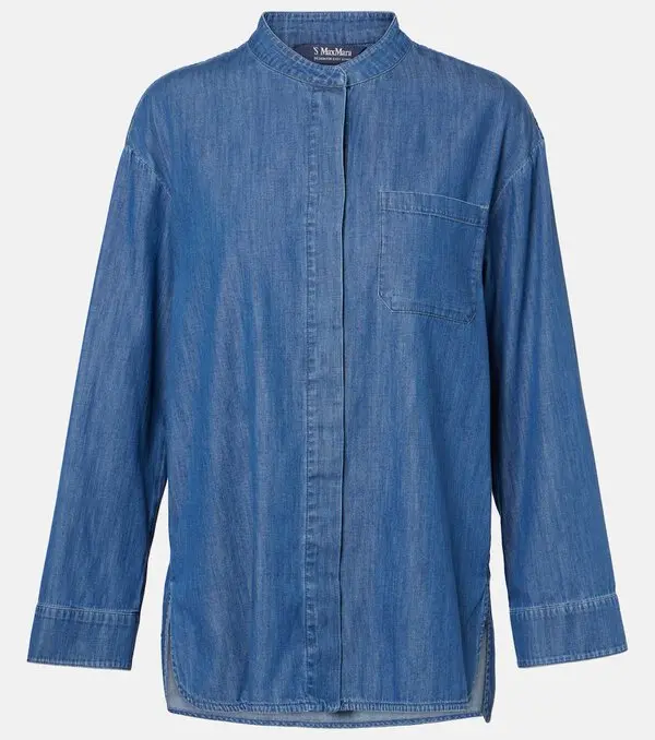 Max Mara Unito Denim Top