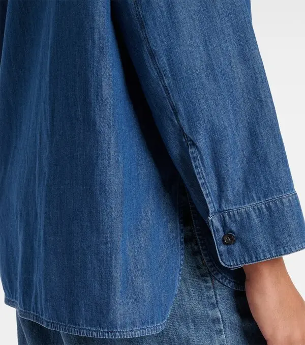 Max Mara Unito Denim Top