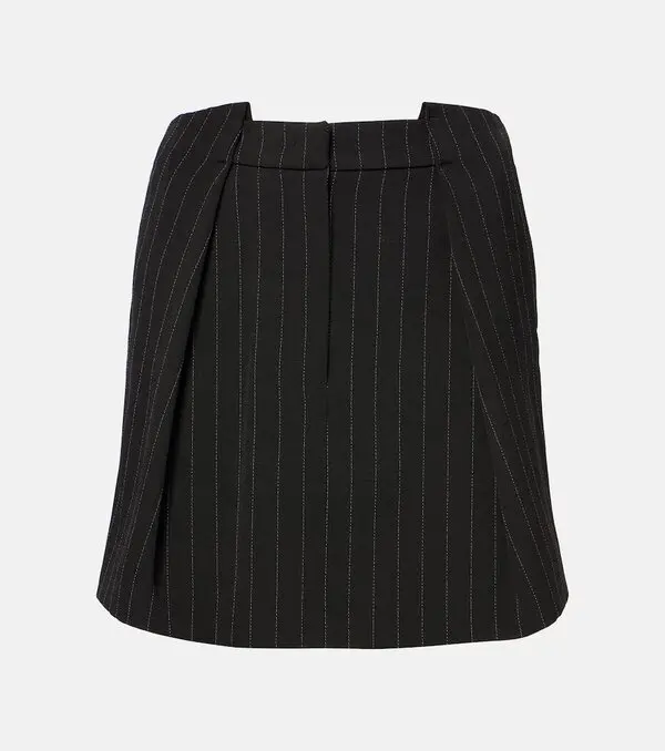 Sportmax Ragno Pinstripe Mini Skirt