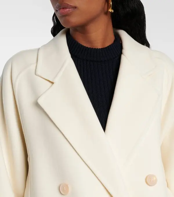 Max Mara Orma Double-breasted Jacket - White