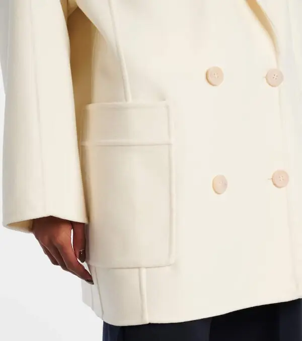 Max Mara Orma Double-breasted Jacket - White