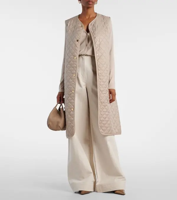 Max Mara Lauren Belted Quilted Coat