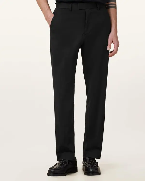 ALLSAINTS Bay Tailored Trousers - Black