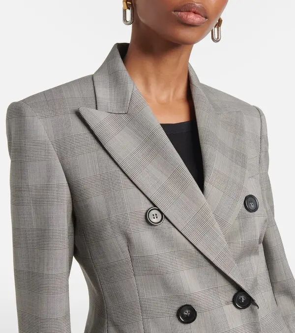 Sportmax Astro Wool-blend Blazer - Multicoloured