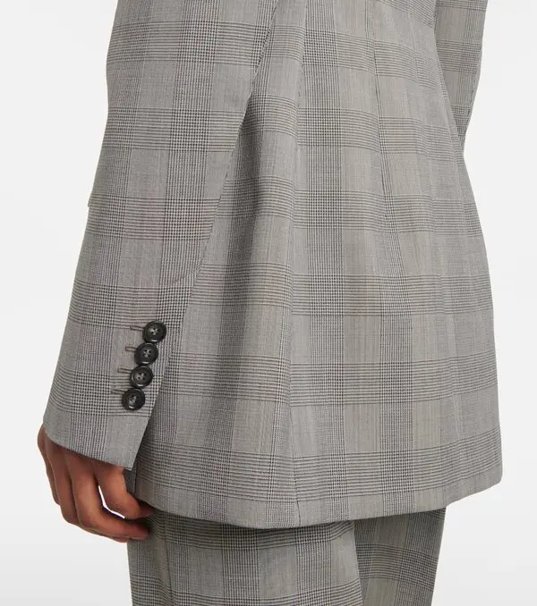 Sportmax Astro Wool-blend Blazer - Multicoloured