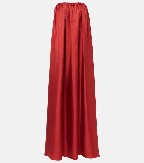 Max Mara Edda Strapless Gown