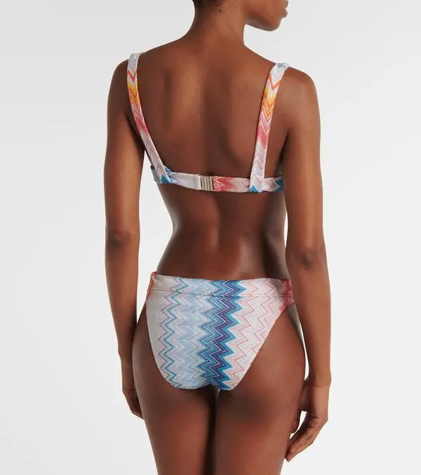 Missoni Zigzag Lame Bikini - Multicoloured