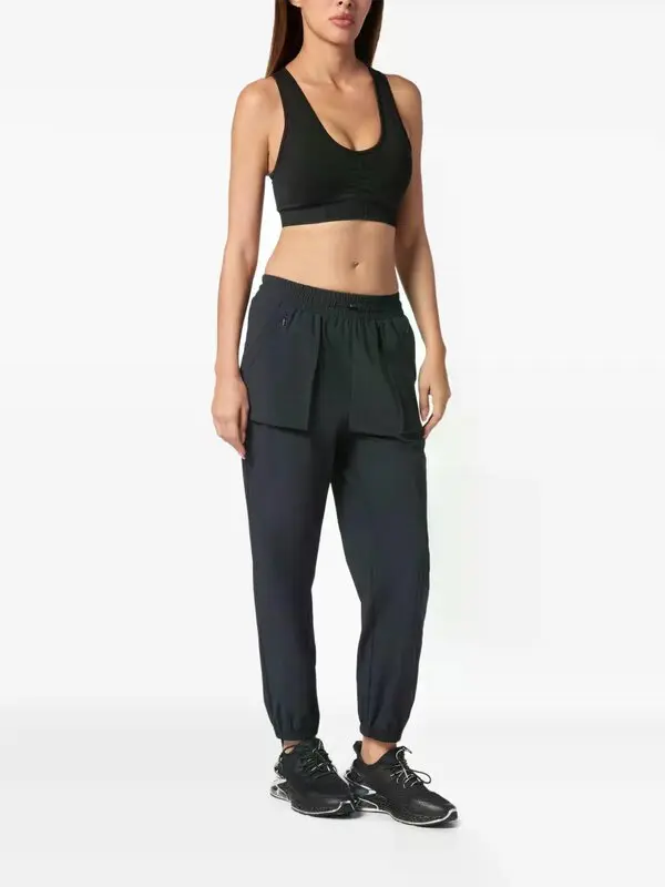PLEIN SPORT High-waisted Track Pants