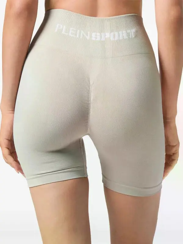 PLEIN SPORT Seamless Cycling Shorts - Neutrals