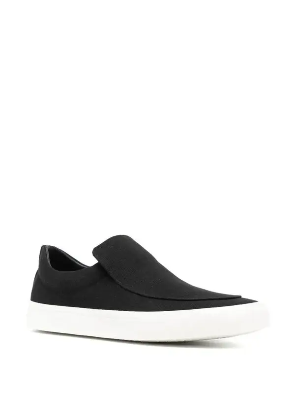 JAMES PERSE Coastal Canvas Sneakers - Black