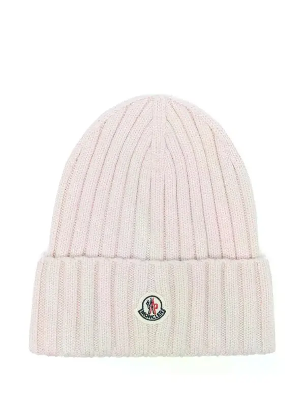 Moncler Wool Beanie - Pink
