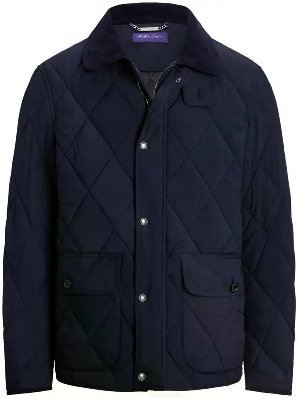 Ralph Lauren Purple Label Padded Jacket - Blue