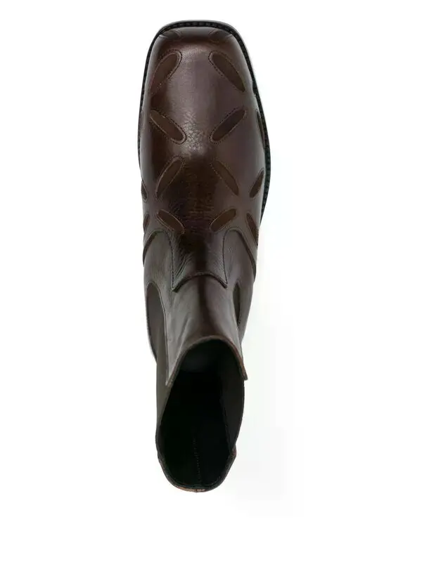 STEFAN COOKE Slashed Boots - Brown