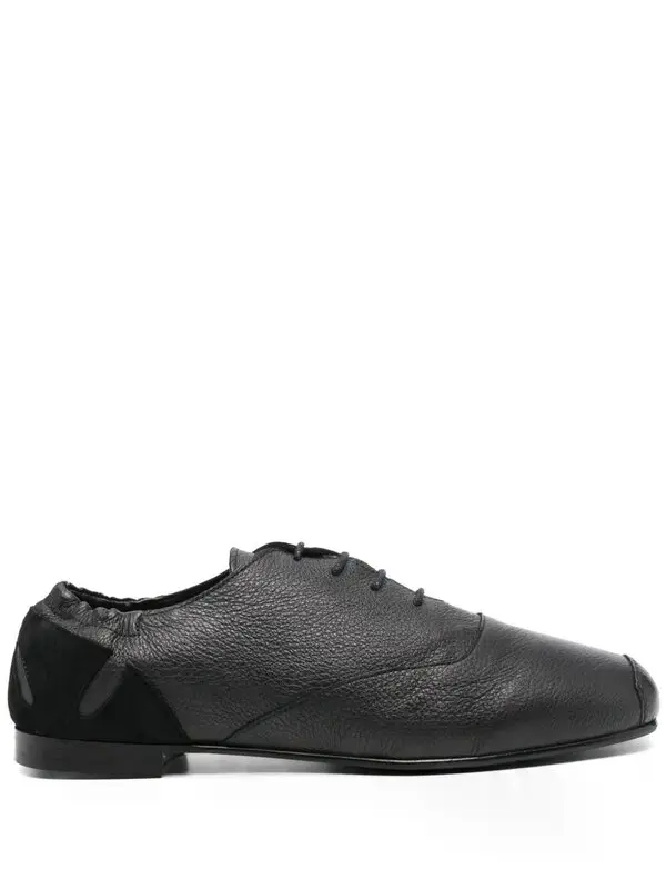 STEFAN COOKE Slashed Dancer Derby Shoes - Black
