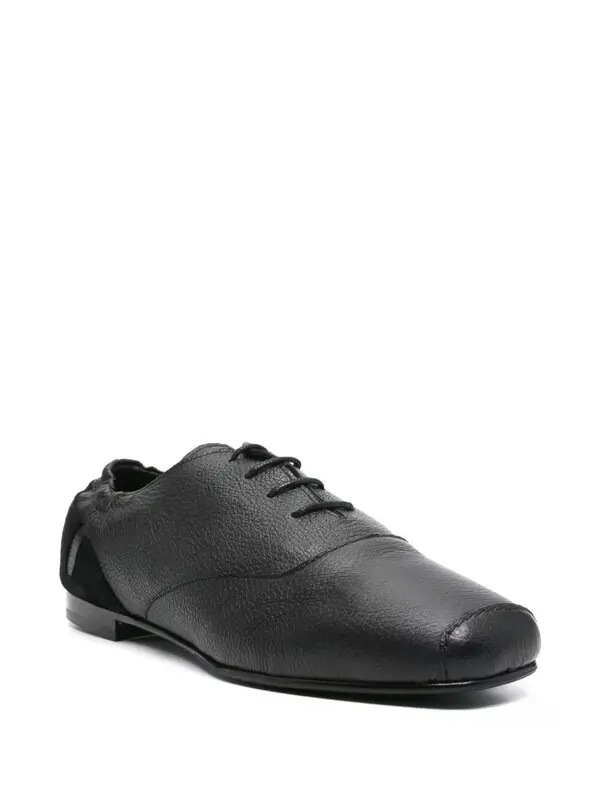 STEFAN COOKE Slashed Dancer Derby Shoes - Black