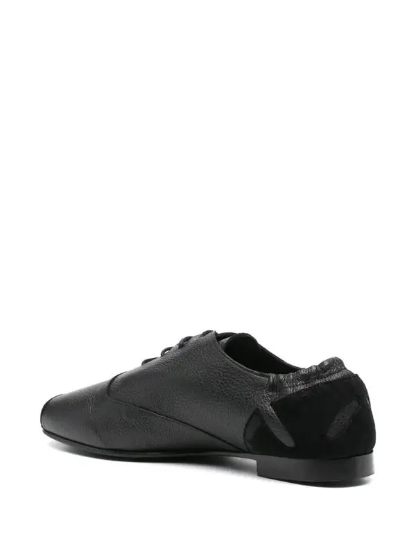 STEFAN COOKE Slashed Dancer Derby Shoes - Black
