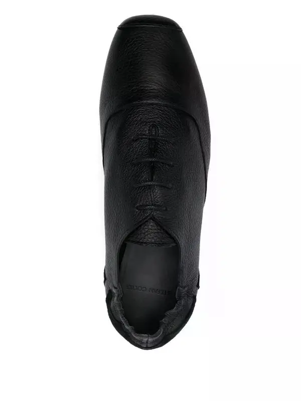 STEFAN COOKE Slashed Dancer Derby Shoes - Black