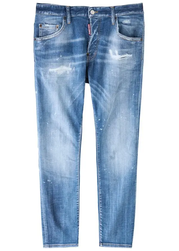 Dsquared2 Skater Skinny Jeans - Navy
