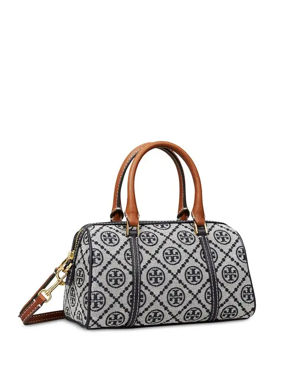 Tory Burch Mini T Monogram Barrel Bag - Navy
