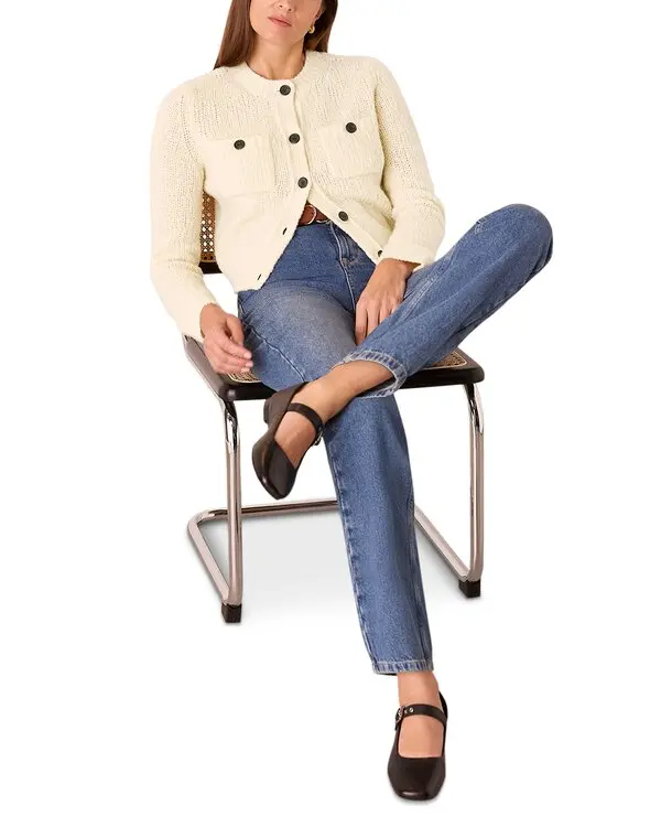 Whistles Textured Cardigan