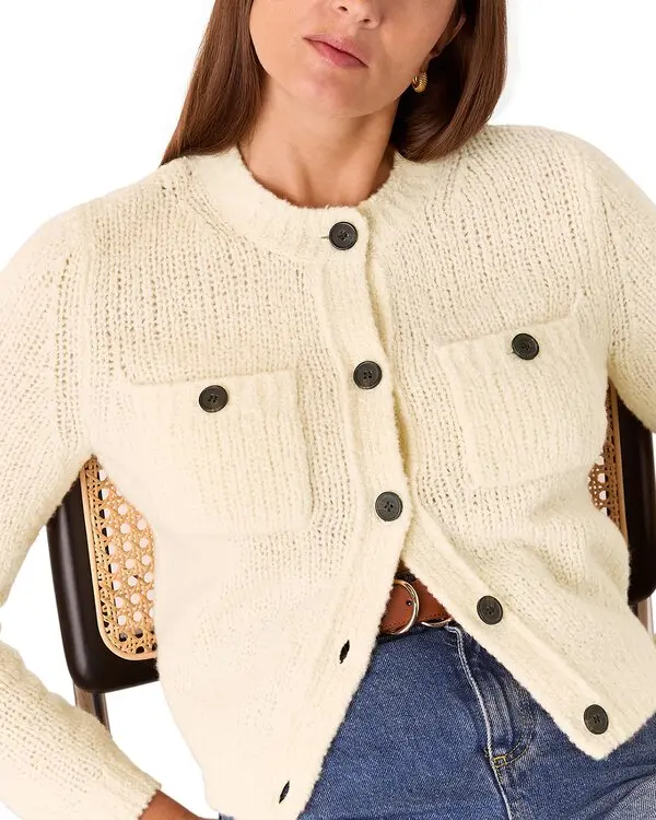 Whistles Textured Cardigan
