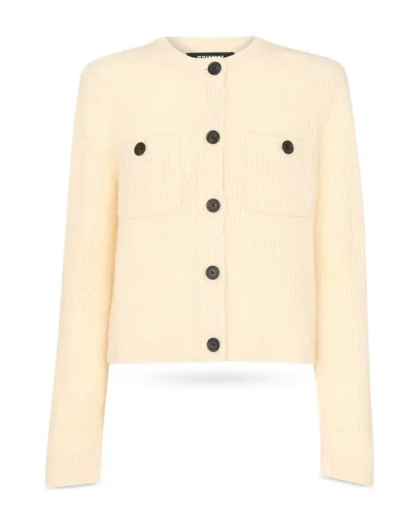 Whistles Textured Cardigan