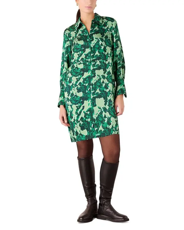 Whistles Spun Bouquet Short Dress