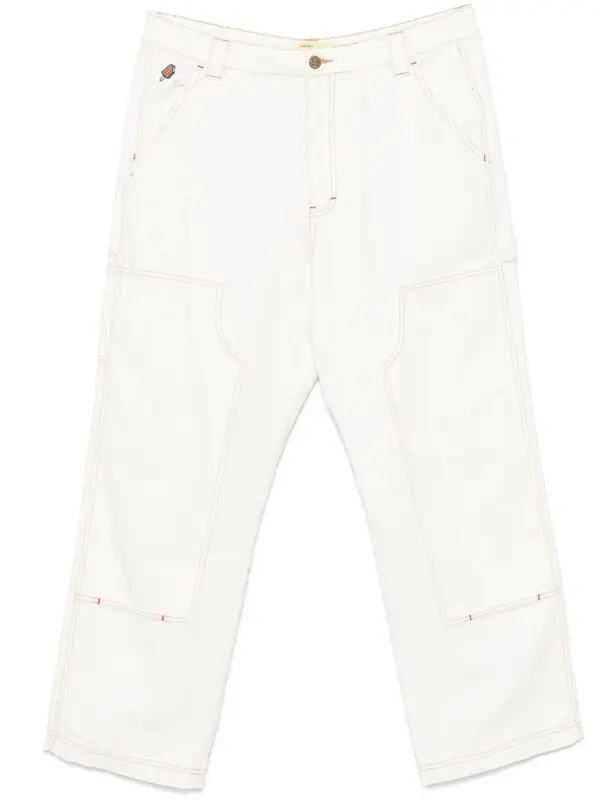 ICECREAM Canvas Carpenter Trousers - Beige