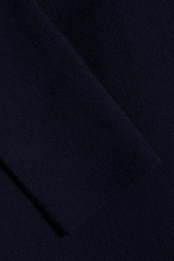 Gabriela Hearst Hannah Wool Midi Dress - Navy