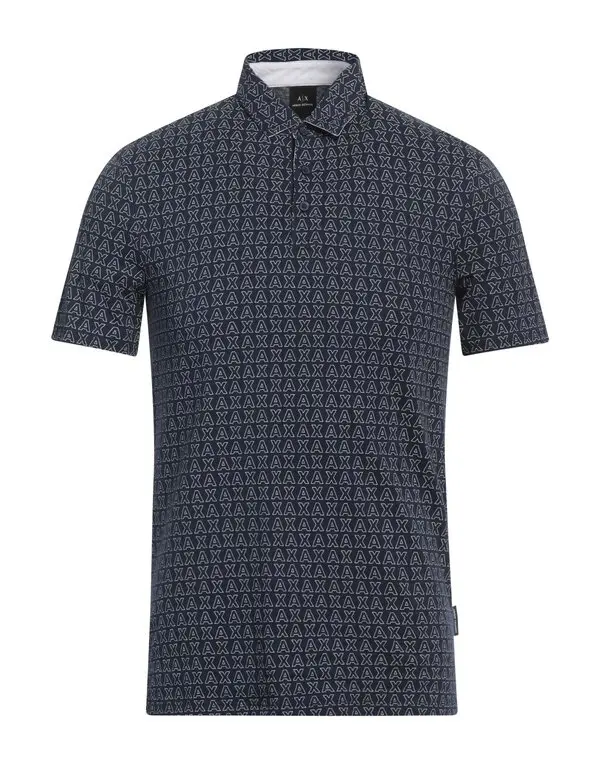 Armani Exchange Polo Shirt Size Cotton - Navy