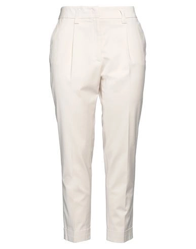 Peserico High Waisted Tapered Chinos - Cream