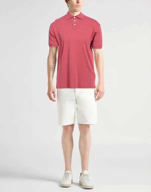 HACKETT Polo Shirt Size Cotton - Brick