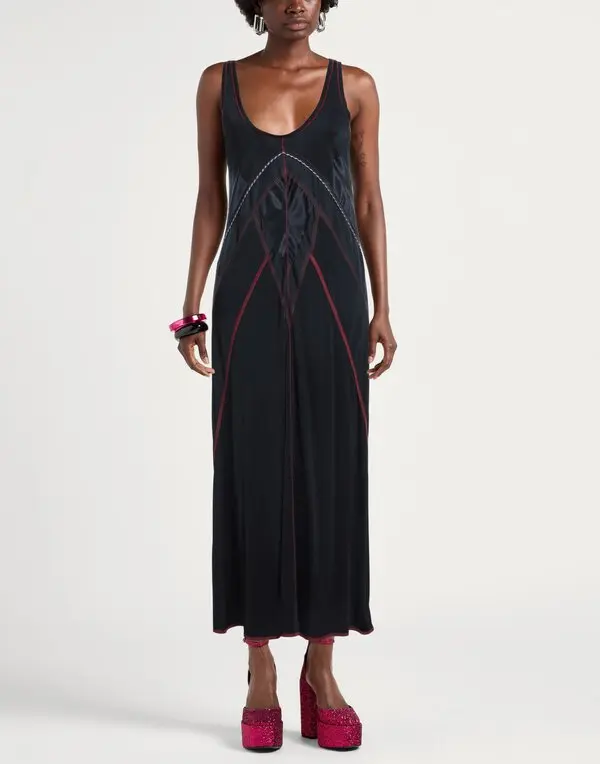 DIESEL® Embroidered Maxi Dress