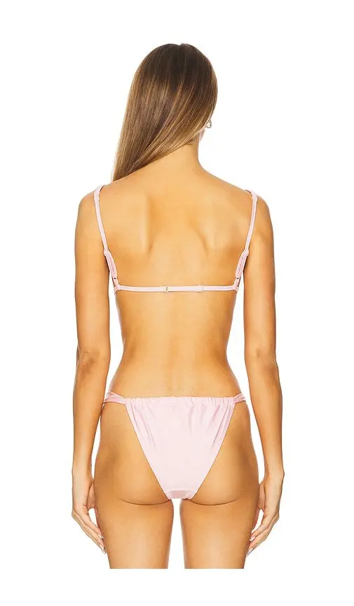 Solid & Striped Ellery Bikini Top - Carnation
