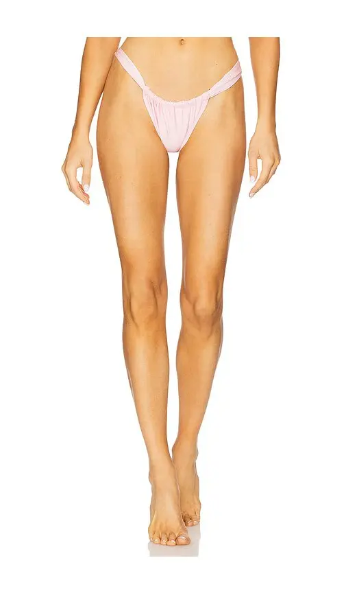 Solid & Striped Ellery Bikini Bottom - Carnation