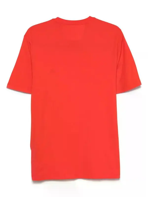 C.P. COMPANY Logo-embroidered T-shirt - Red