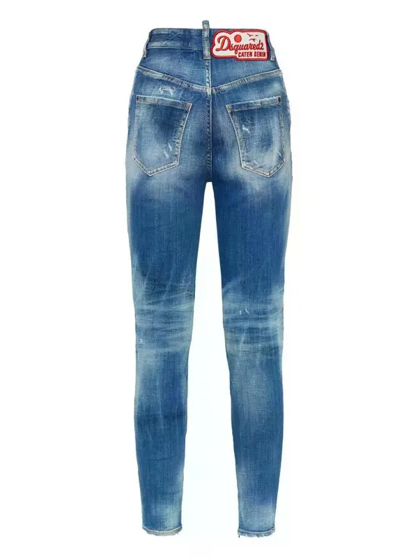 Dsquared2 Logo Patch Jeans