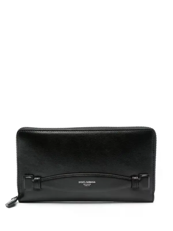 Dolce & Gabbana Zip-around Wallet - Black