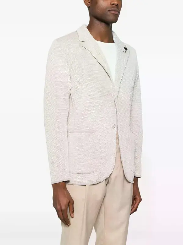 LARDINI Textured Blazer
