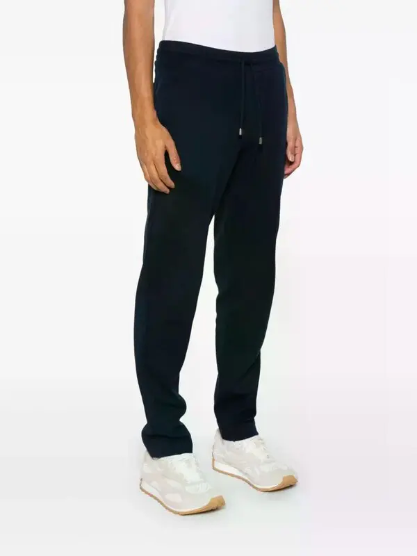 Canali Cotton Track Pants - Blue