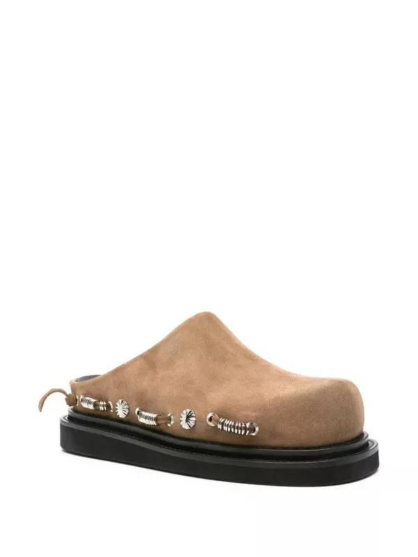 TOGA VIRILIS Suede Slippers