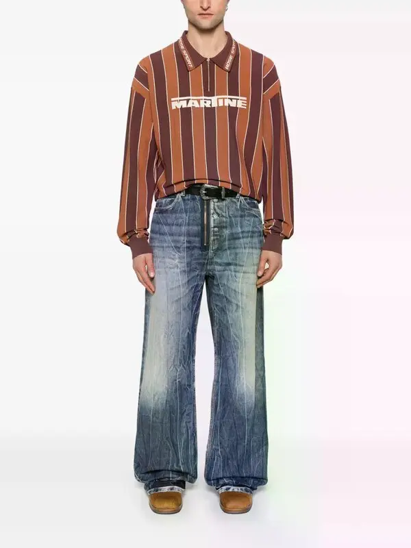 Martine Rose Wide-leg Jeans - Blue